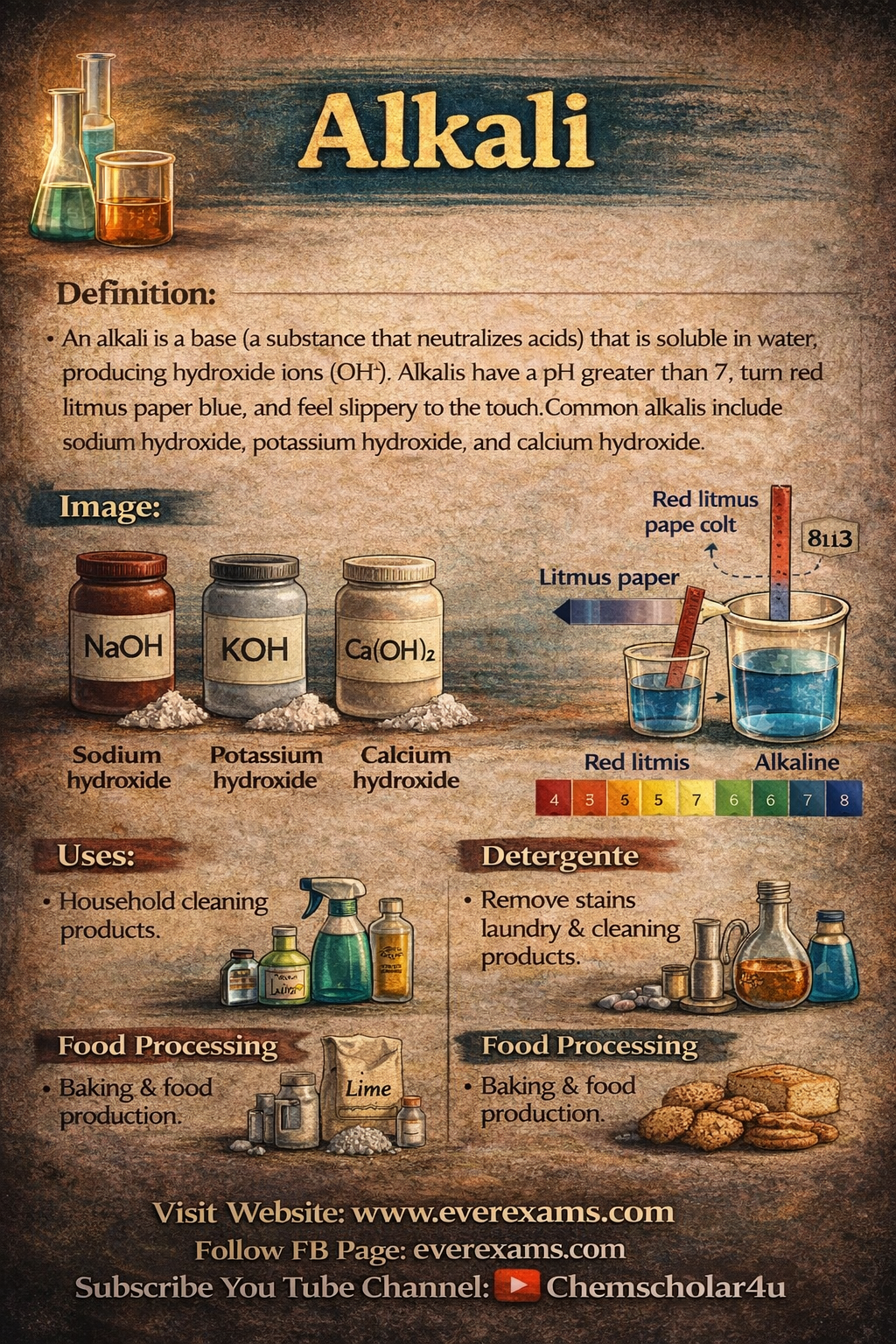 What is an Alkali? - Everexams